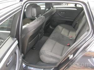 Black BMW 525 2013 in Riga, with an engine capacity of 2.00 L and mileage of 0 thousand km for 9350 €, photo 12 on AUTOMOTO.COM.LV