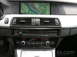 Black BMW 525 2013 in Riga, with an engine capacity of 2.00 L and mileage of 0 thousand km for 9350 €, photo 17 on AUTOMOTO.COM.LV