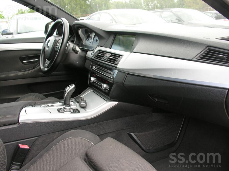 Black BMW 525 2013 in Riga, with an engine capacity of 2.00 L and mileage of 0 thousand km for 9350 €, photo 20 on AUTOMOTO.COM.LV