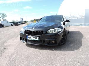 Melns BMW 525 2013 Cēsis, ar dzinēja tilpumu 2.00 L un nobraukumu 316 tūkst. km par 10500 €, foto  vietnē AUTOMOTO.COM.LV