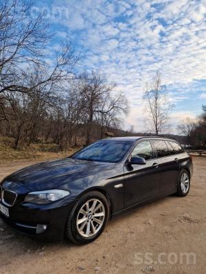 Черный БМВ 525 2013 в Рига, объемом двигателя 2.00 л и пробегом 300 тыс. км за 7500 €, фото 1 на AUTOMOTO.COM.LV