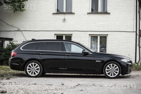 Black BMW 525 2013 in Tukums, with an engine capacity of 2.00 L and mileage of 0 thousand km for 11500 €, photo 4 on AUTOMOTO.COM.LV