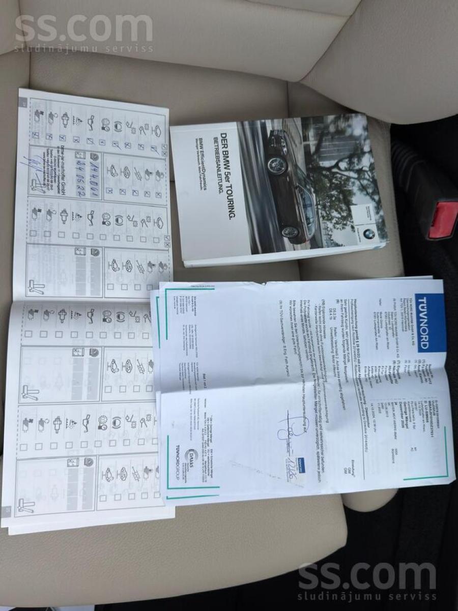 Melns BMW 525 2013 Tukums, ar dzinēja tilpumu 2.00 L un nobraukumu 0 tūkst. km par 11500 €, foto 35 vietnē AUTOMOTO.COM.LV