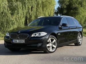 Черный БМВ 525 2013 в Тукумс, объемом двигателя 2.00 л и пробегом 238 тыс. км за 8650 €, фото 4 на AUTOMOTO.COM.LV