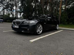 Black BMW 525 2013 in Kaunas, with an engine capacity of 2.00 L and mileage of 316 thousand km for 9800 €, photo  on AUTOMOTO.COM.LV