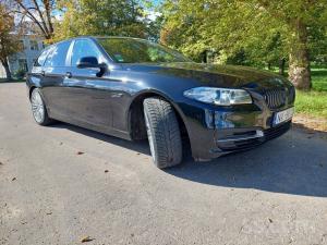 Black BMW 525 2013 in Jelgava, with an engine capacity of 2.00 L and mileage of 240 thousand km for 11000 €, photo 3 on AUTOMOTO.COM.LV