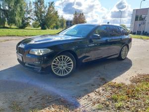 Black BMW 525 2013 in Jelgava, with an engine capacity of 2.00 L and mileage of 240 thousand km for 11000 €, photo 11 on AUTOMOTO.COM.LV