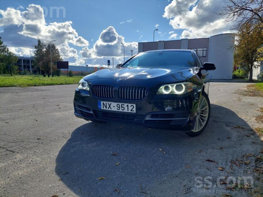 Black BMW 525 2013 in Jelgava, with an engine capacity of 2.00 L and mileage of 240 thousand km for 11000 €, photo 13 on AUTOMOTO.COM.LV