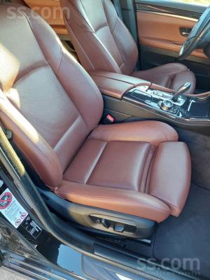 Black BMW 525 2013 in Jelgava, with an engine capacity of 2.00 L and mileage of 240 thousand km for 11000 €, photo 17 on AUTOMOTO.COM.LV