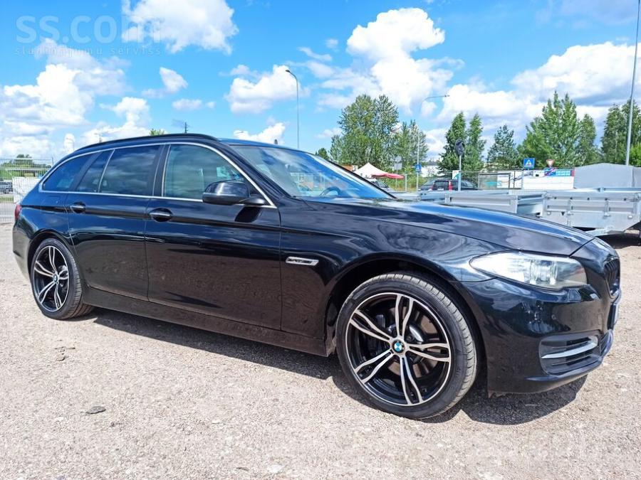 Melns BMW 525 2013 Daugavpils, ar dzinēja tilpumu 2.00 L un nobraukumu 0 tūkst. km par 11350 €, foto 5 vietnē AUTOMOTO.COM.LV