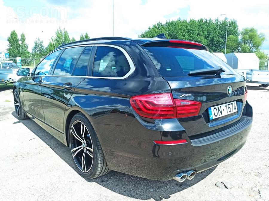 Melns BMW 525 2013 Daugavpils, ar dzinēja tilpumu 2.00 L un nobraukumu 0 tūkst. km par 11350 €, foto 6 vietnē AUTOMOTO.COM.LV