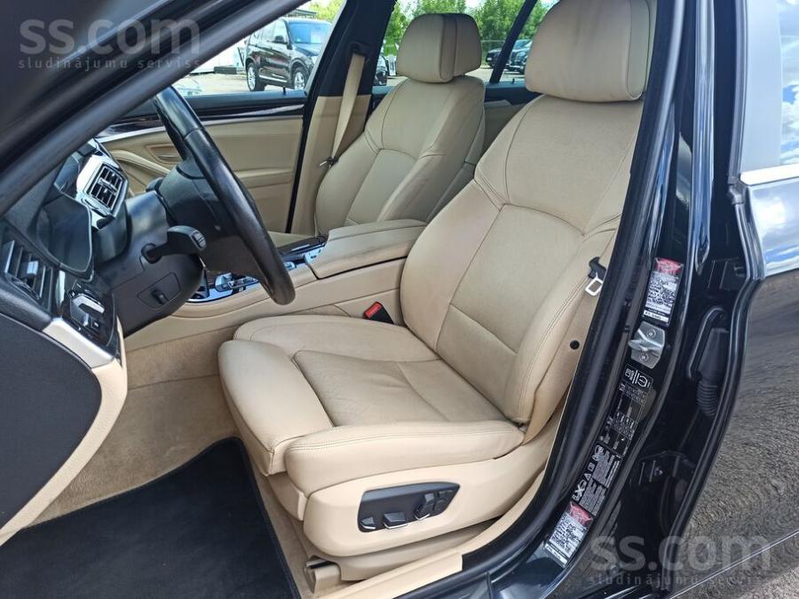 Melns BMW 525 2013 Daugavpils, ar dzinēja tilpumu 2.00 L un nobraukumu 0 tūkst. km par 11350 €, foto 13 vietnē AUTOMOTO.COM.LV