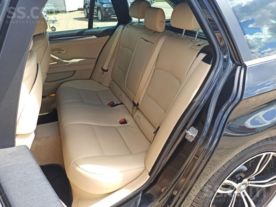 Melns BMW 525 2013 Daugavpils, ar dzinēja tilpumu 2.00 L un nobraukumu 0 tūkst. km par 11350 €, foto 15 vietnē AUTOMOTO.COM.LV
