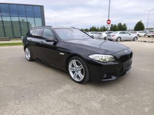 Black BMW 525 2013 in Siauliai, with an engine capacity of 2.00 L and mileage of 268 thousand km for 9500 €, photo  on AUTOMOTO.COM.LV