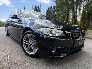 Black BMW 525 2013 in Kazlu Ruda, with an engine capacity of 2.00 L and mileage of 296 thousand km for 10999 €, photo  on AUTOMOTO.COM.LV