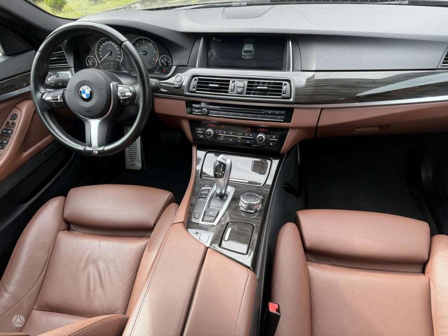 Melns BMW 525 2013 Kazlų Rūda, ar dzinēja tilpumu 2.00 L un nobraukumu 296 tūkst. km par 10999 €, foto 14 vietnē AUTOMOTO.COM.LV