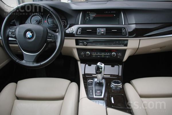 Черный БМВ 525 2013 в Тукумс, объемом двигателя 2.00 л и пробегом 214 тыс. км за 11865 €, фото 9 на AUTOMOTO.COM.LV