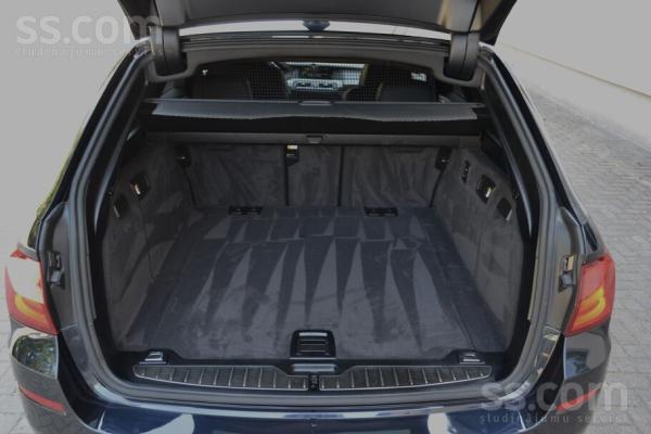 Black BMW 525 2013 in Jelgava, with an engine capacity of 2.00 L and mileage of 0 thousand km for 12900 €, photo 7 on AUTOMOTO.COM.LV