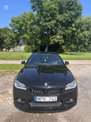 Black BMW 525 2013 in Alytus, with an engine capacity of 2.00 L and mileage of 309 thousand km for 10500 €, photo  on AUTOMOTO.COM.LV