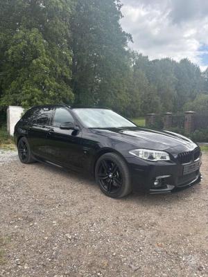 Black BMW 525 2013 in Alytus, with an engine capacity of 2.00 L and mileage of 309 thousand km for 10500 €, photo 4 on AUTOMOTO.COM.LV