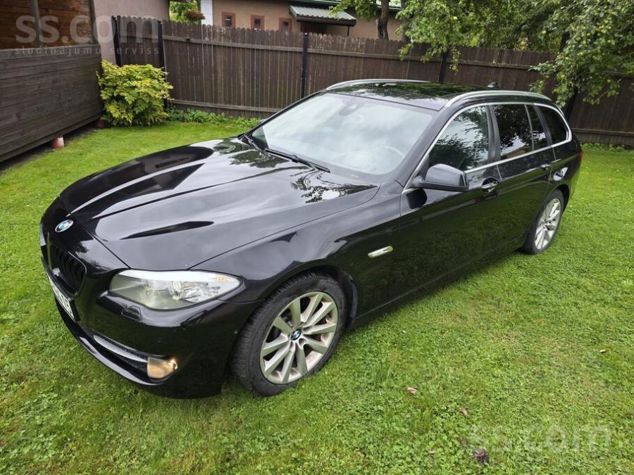 Melns BMW 525 2013 Jelgava, ar dzinēja tilpumu 2.00 L un nobraukumu 351 tūkst. km par 8500 €, foto 3 vietnē AUTOMOTO.COM.LV