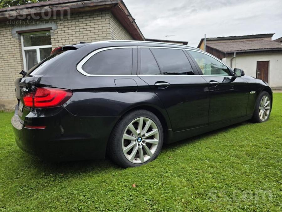 Melns BMW 525 2013 Jelgava, ar dzinēja tilpumu 2.00 L un nobraukumu 351 tūkst. km par 8500 €, foto 7 vietnē AUTOMOTO.COM.LV