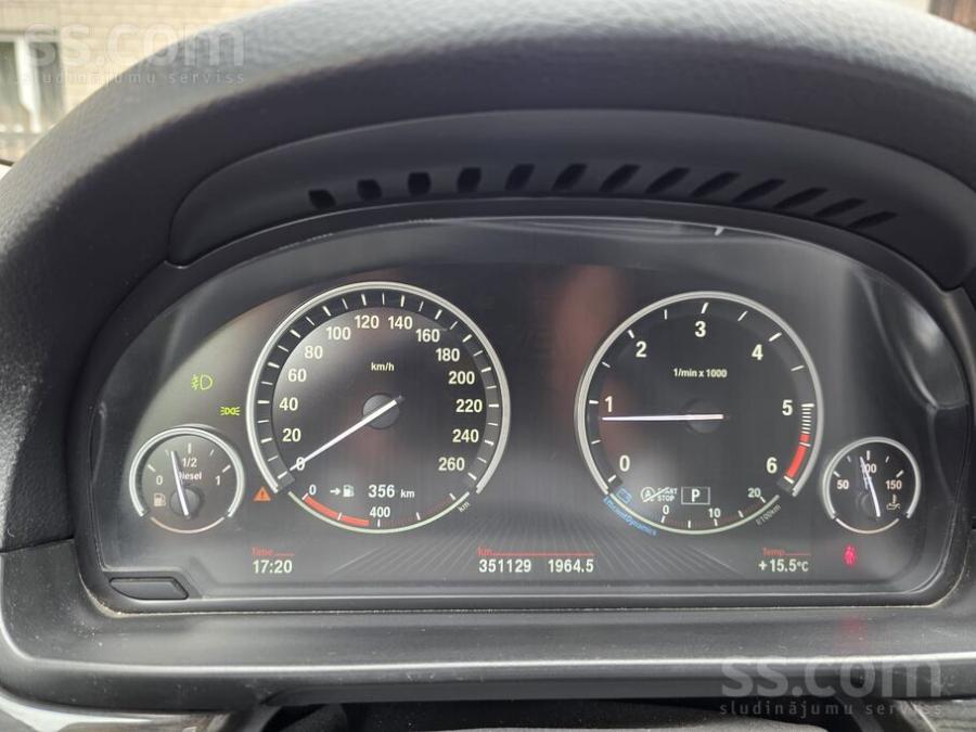 Melns BMW 525 2013 Jelgava, ar dzinēja tilpumu 2.00 L un nobraukumu 351 tūkst. km par 8500 €, foto 16 vietnē AUTOMOTO.COM.LV