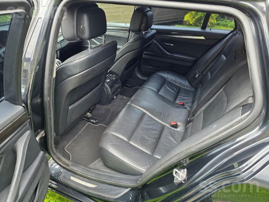 Melns BMW 525 2013 Jelgava, ar dzinēja tilpumu 2.00 L un nobraukumu 351 tūkst. km par 8500 €, foto 20 vietnē AUTOMOTO.COM.LV