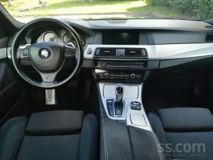Черный БМВ 525 2013 в Бауска, объемом двигателя 2.00 л и пробегом 190 тыс. км за 8450 €, фото 7 на AUTOMOTO.COM.LV
