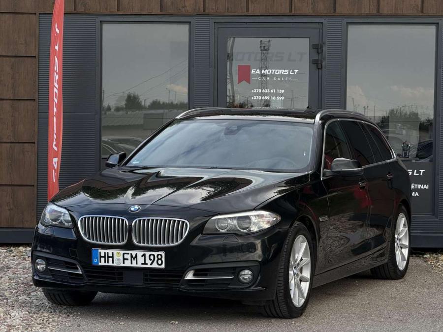 Melns BMW 525 2013 Viļņa, ar dzinēja tilpumu 2.00 L un nobraukumu 242 tūkst. km par 10500 €, foto 1 vietnē AUTOMOTO.COM.LV