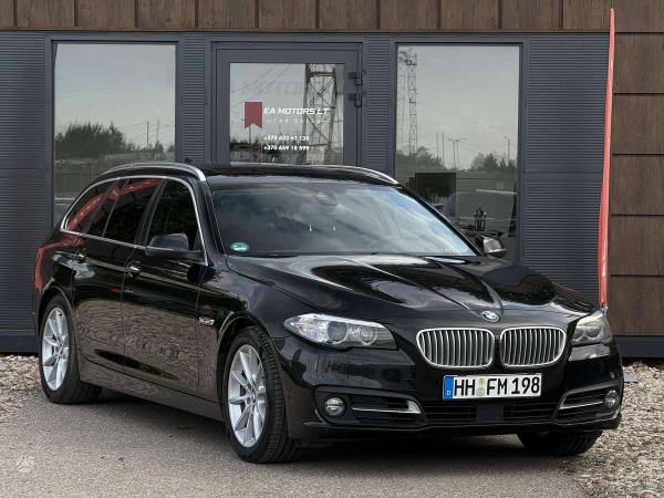 Melns BMW 525 2013 Viļņa, ar dzinēja tilpumu 2.00 L un nobraukumu 242 tūkst. km par 10500 €, foto 4 vietnē AUTOMOTO.COM.LV