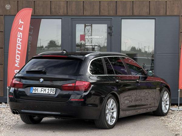 Melns BMW 525 2013 Viļņa, ar dzinēja tilpumu 2.00 L un nobraukumu 242 tūkst. km par 10500 €, foto 6 vietnē AUTOMOTO.COM.LV