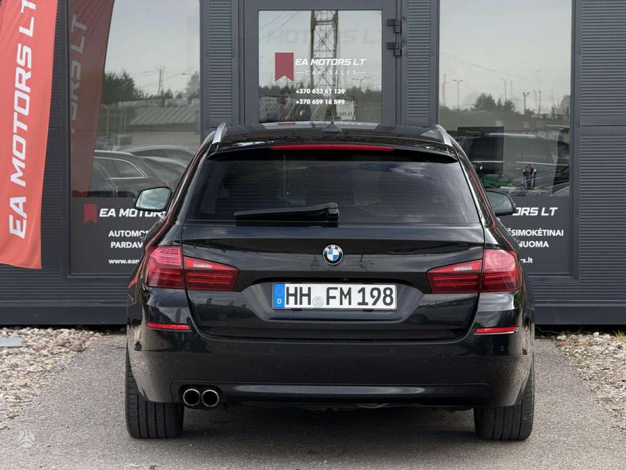 Melns BMW 525 2013 Viļņa, ar dzinēja tilpumu 2.00 L un nobraukumu 242 tūkst. km par 10500 €, foto 7 vietnē AUTOMOTO.COM.LV