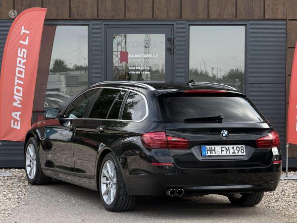 Melns BMW 525 2013 Viļņa, ar dzinēja tilpumu 2.00 L un nobraukumu 242 tūkst. km par 10500 €, foto 8 vietnē AUTOMOTO.COM.LV