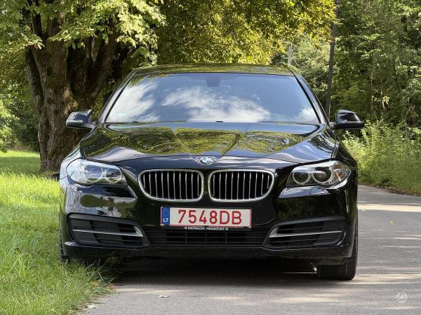 Melns BMW 525 2013 Kauņa, ar dzinēja tilpumu 2.00 L un nobraukumu 290 tūkst. km par 7700 €, foto 4 vietnē AUTOMOTO.COM.LV