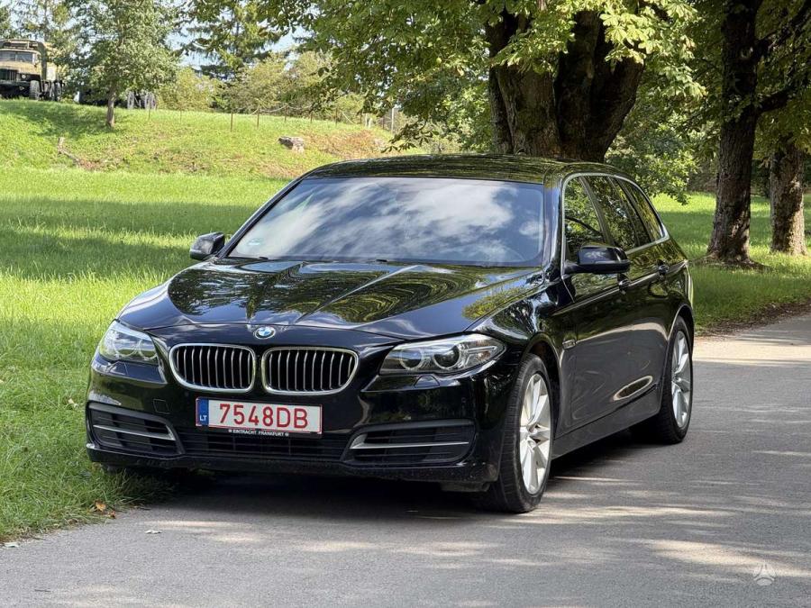 Black BMW 525 2013 in Kaunas, with an engine capacity of 2.00 L and mileage of 290 thousand km for 7700 €, photo 5 on AUTOMOTO.COM.LV