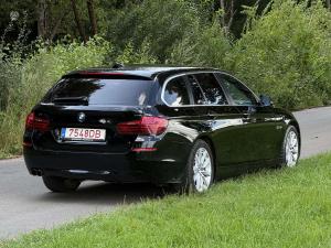 Black BMW 525 2013 in Kaunas, with an engine capacity of 2.00 L and mileage of 290 thousand km for 7700 €, photo 8 on AUTOMOTO.COM.LV