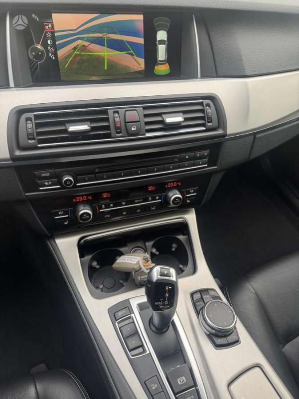 Melns BMW 525 2014 Kauņa, ar dzinēja tilpumu 2.00 L un nobraukumu 159 tūkst. km par 13450 €, foto 11 vietnē AUTOMOTO.COM.LV