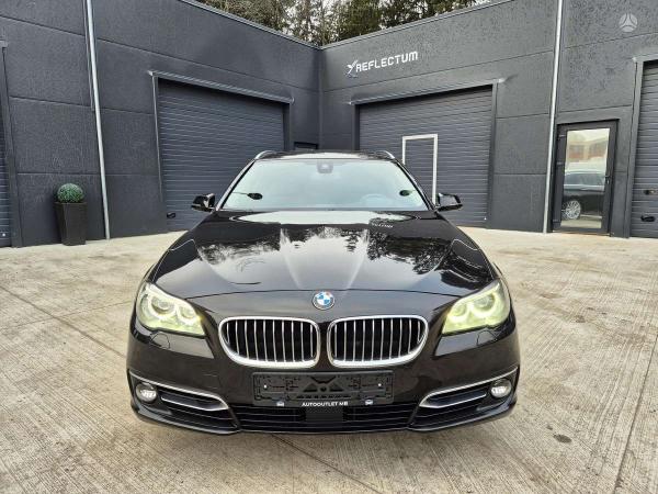 Black BMW 525 2014 in Utena, with an engine capacity of 2.00 L and mileage of 325 thousand km for 9490 €, photo 7 on AUTOMOTO.COM.LV