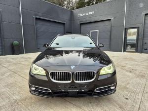 Black BMW 525 2014 in Utena, with an engine capacity of 2.00 L and mileage of 325 thousand km for 9490 €, photo 7 on AUTOMOTO.COM.LV