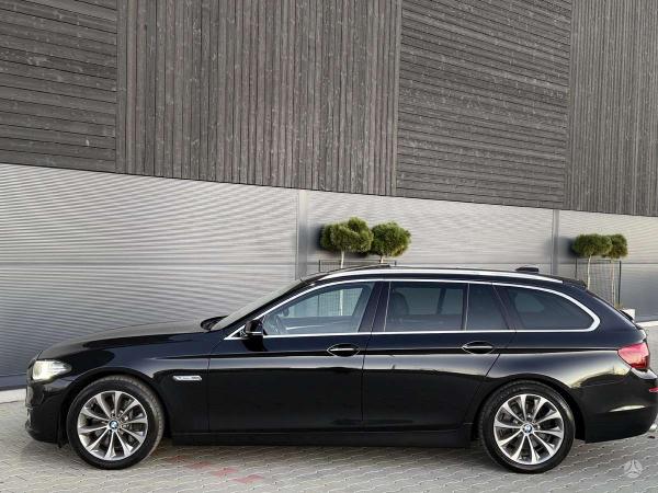 Black BMW 525 2014 in Siauliai, with an engine capacity of 2.00 L and mileage of 222 thousand km for 10999 €, photo 2 on AUTOMOTO.COM.LV