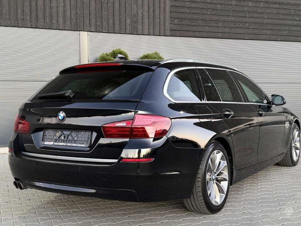 Black BMW 525 2014 in Siauliai, with an engine capacity of 2.00 L and mileage of 222 thousand km for 10999 €, photo 6 on AUTOMOTO.COM.LV