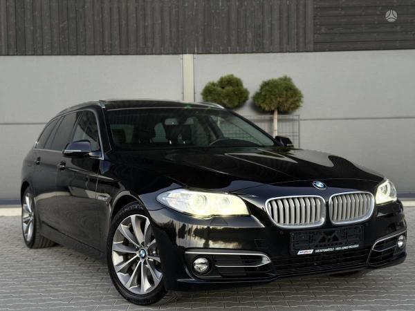 Black BMW 525 2014 in Siauliai, with an engine capacity of 2.00 L and mileage of 222 thousand km for 10999 €, photo 9 on AUTOMOTO.COM.LV
