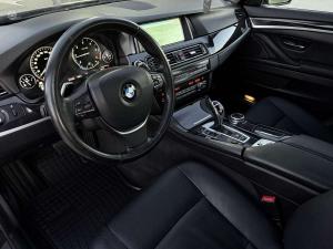 Melns BMW 525 2014 Šauļi, ar dzinēja tilpumu 2.00 L un nobraukumu 222 tūkst. km par 10999 €, foto 12 vietnē AUTOMOTO.COM.LV