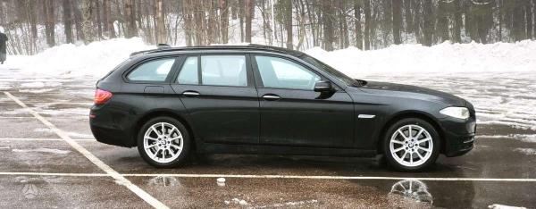 Melns BMW 525 2014 Elektrėnai, ar dzinēja tilpumu 2.00 L un nobraukumu 250 tūkst. km par 10800 €, foto 5 vietnē AUTOMOTO.COM.LV