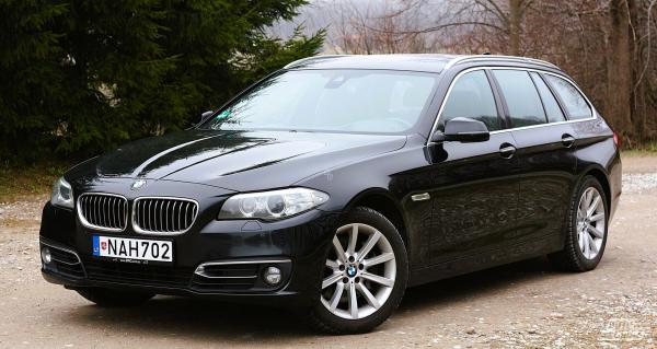 Melns BMW 525 2014 Petrikaičiai, ar dzinēja tilpumu 2.00 L un nobraukumu 271 tūkst. km par 10999 €, foto 5 vietnē AUTOMOTO.COM.LV