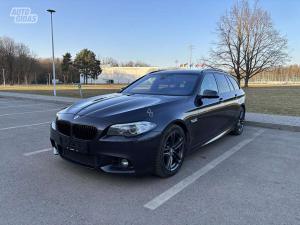 Black BMW 525 2014 in Kaunas, with an engine capacity of 2.00 L and mileage of 284 thousand km for 11400 €, photo  on AUTOMOTO.COM.LV