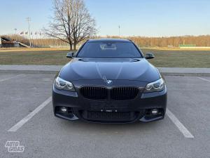 Black BMW 525 2014 in Kaunas, with an engine capacity of 2.00 L and mileage of 284 thousand km for 11400 €, photo 4 on AUTOMOTO.COM.LV