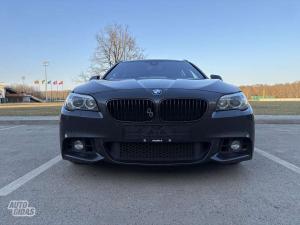 Black BMW 525 2014 in Kaunas, with an engine capacity of 2.00 L and mileage of 284 thousand km for 11400 €, photo 5 on AUTOMOTO.COM.LV