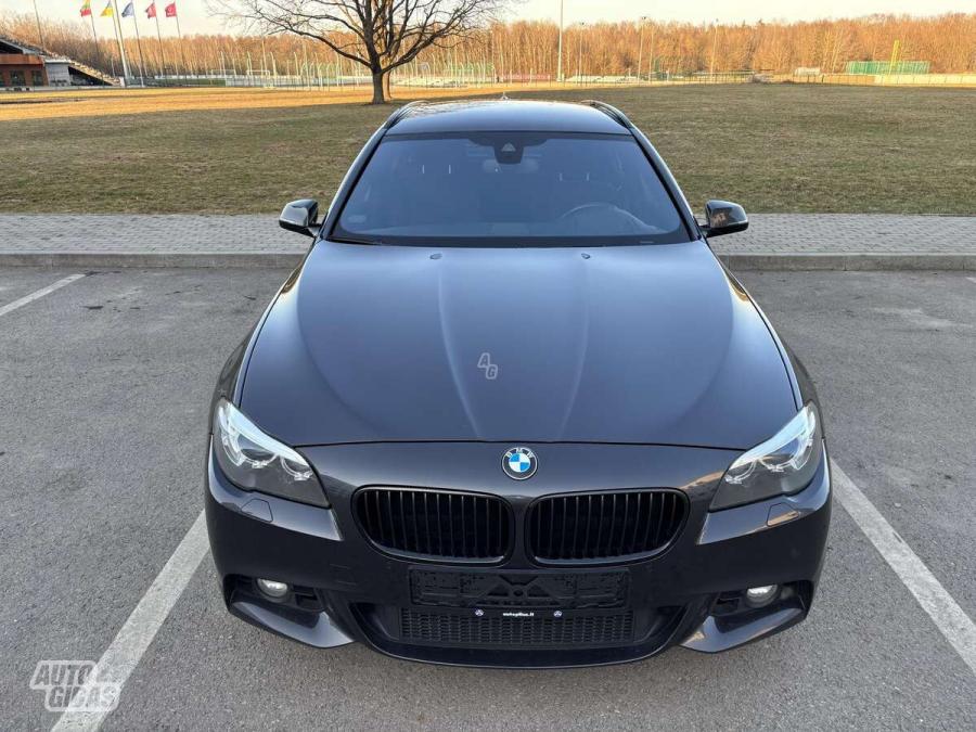 Black BMW 525 2014 in Kaunas, with an engine capacity of 2.00 L and mileage of 284 thousand km for 11400 €, photo 6 on AUTOMOTO.COM.LV